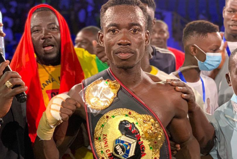 JOHN 'EXPENSIVE BOXER' LARYEA BATTLES GALLANTLY TO WIN THE WBO AFRICAN ...