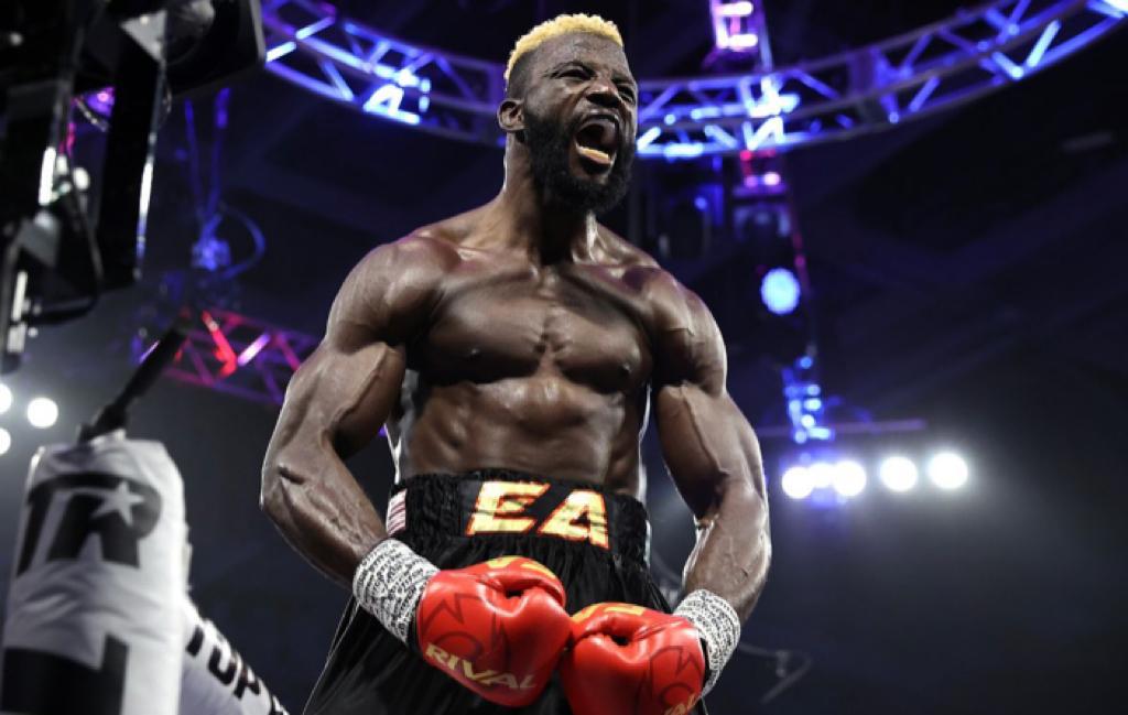 Nigerian star Efe Ajagba knocks out Joe Goodall in four to retain his ...