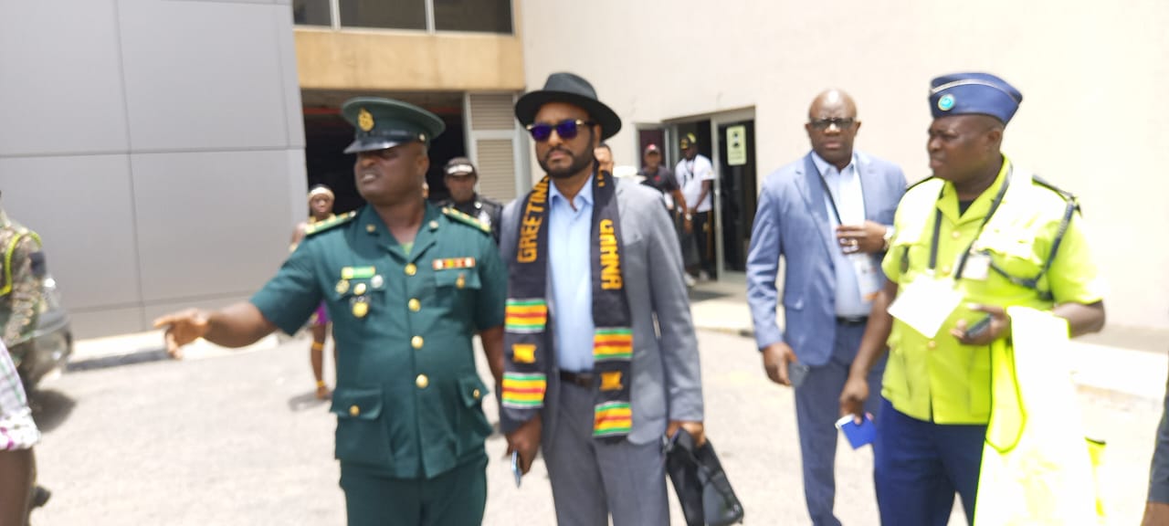 African Boxing Confederation(AFBC)'s BERHANU EYASSU WOSSE is in Ghana