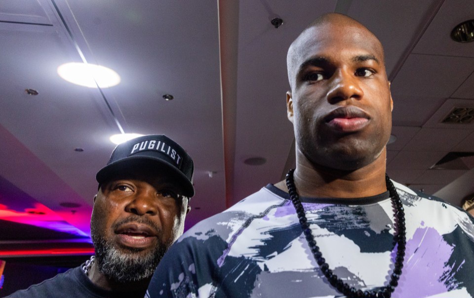 DANIEL DUBOIS' ABILITY IS ONLY 70%, SAYS COACH DON CHARLES