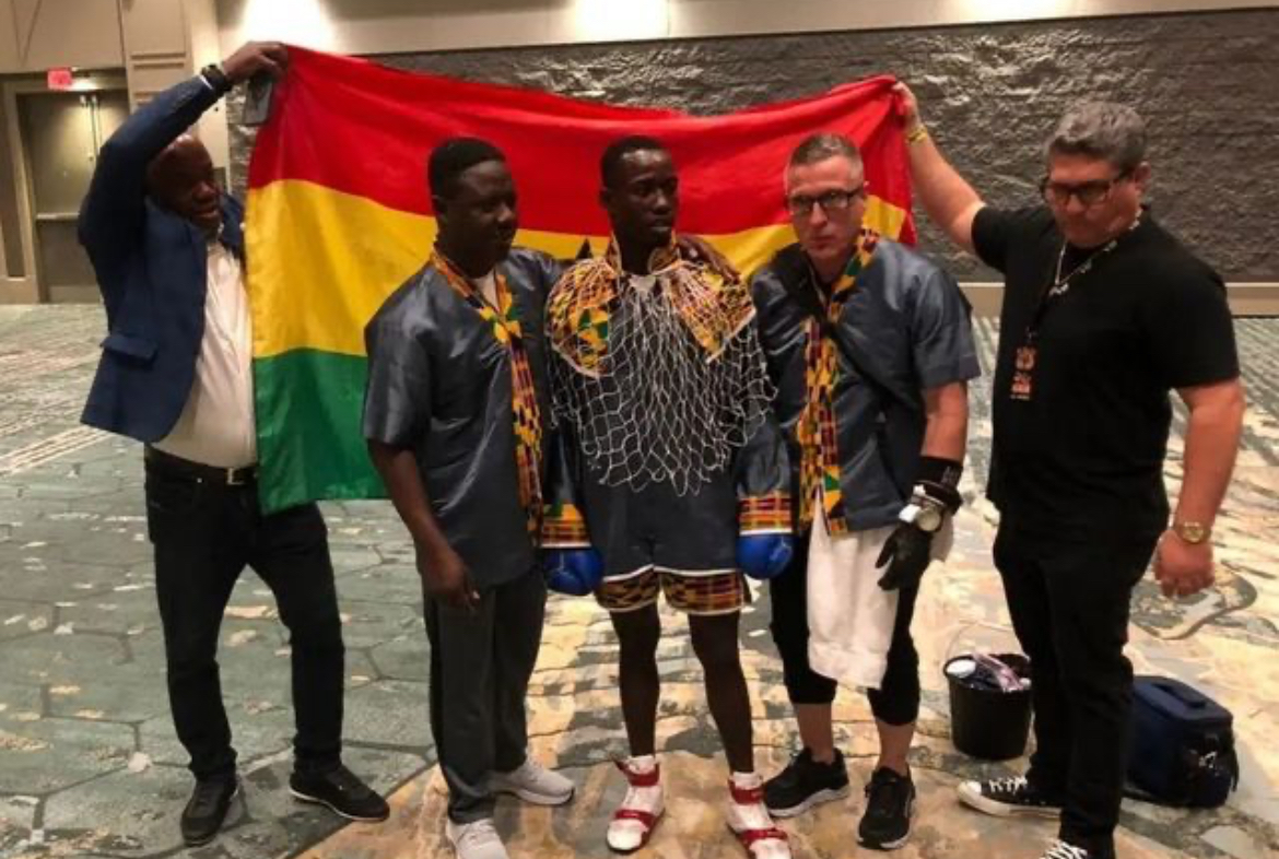 John Abaja Laryea wins in USA: “It’s A New Chapter” Says Coach Carl Lokko