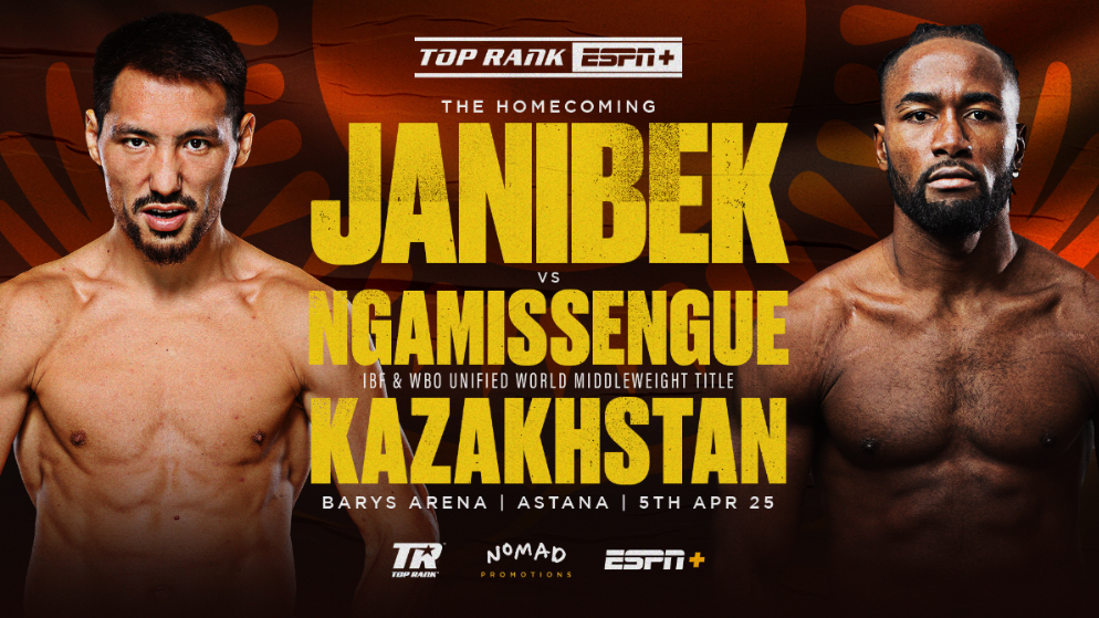 Janibek Alimkhanuly To Defend WBO & IBF World Titles Against Anauel ...