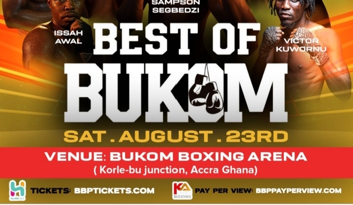 BISHOP BOXING PROMOTIONS TO STAGE "BEST OF BUKOM" EVENT NEXT MONTH